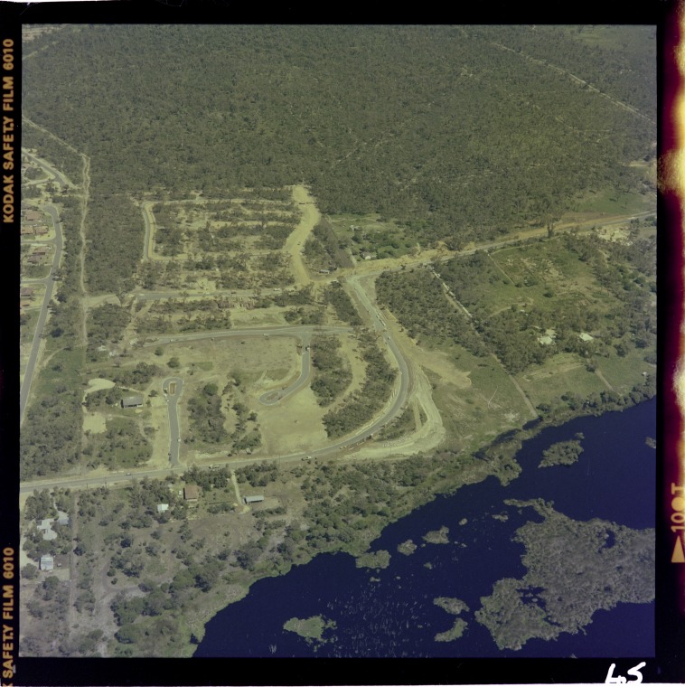 Aerial photographs of the development of Lake Village Estate (now ...