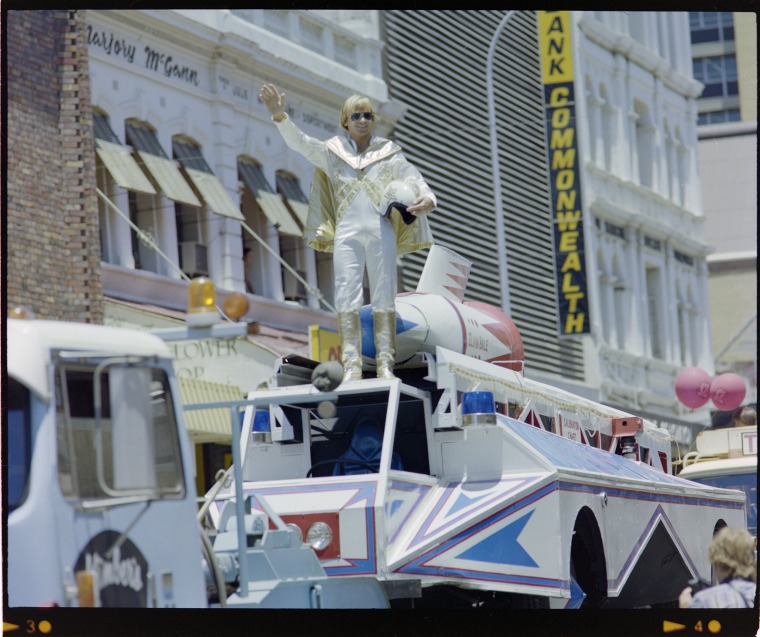 The Monte Carlo International Circus Spectacular parade down Barrack ...