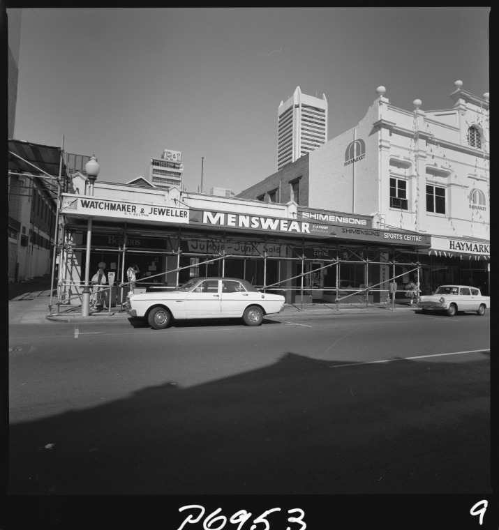 125-129 Murray Street, Perth undergowing alterations to accommodate a W ...