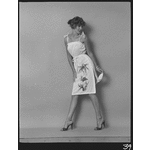 Modelling dresses for Irene Whyte clothing stores, Perth, 15 December 1980