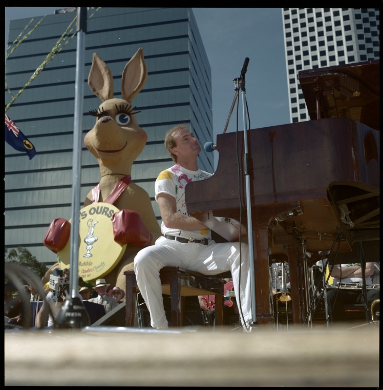 Australia II Day celebrations on The Esplanade, Perth, 30 October 1983 ...