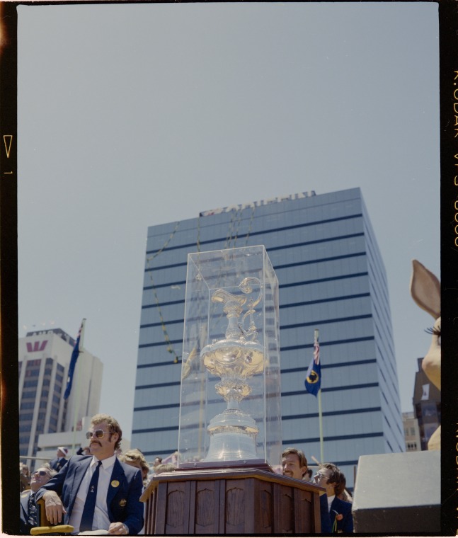 Australia II Day celebrations on The Esplanade, Perth, 30 October 1983 ...