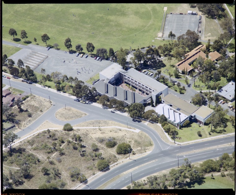 Aerial photographs of Newman College, Churchlands, 18 October 1984 ...