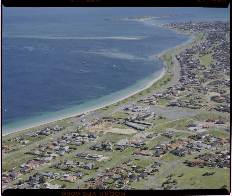 Aerial photographs of Safety Bay centred on the area bounded by ...
