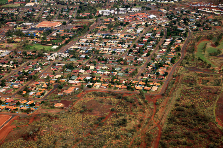 Aerial photographs of Newman north, 7 May 2012 - JPG 340.6 KB