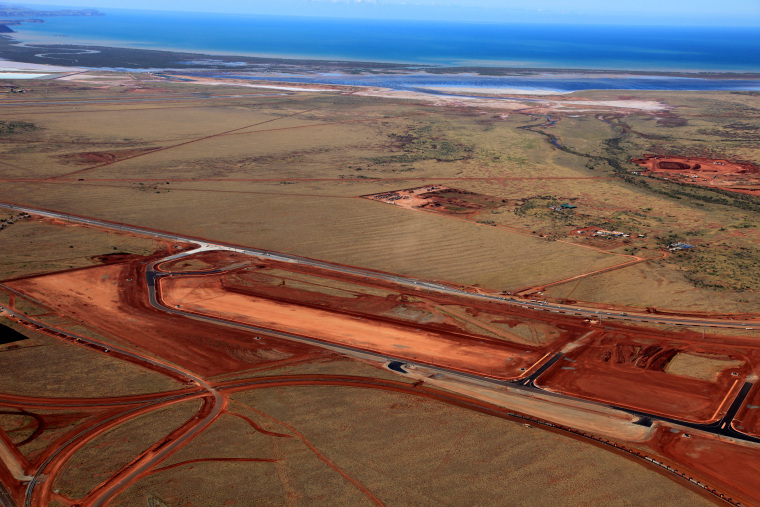 Aerial photographs of Gap Ridge, 23 April 2012 - JPG 202.1 KB