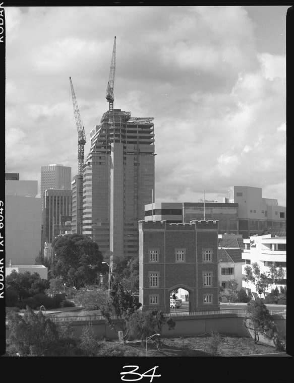Forrest Centre, 221 St George's Terrace, Perth under construction, 7 ...