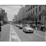 Miss West Coast 1968 finalists and the Great Moscow Circus parade ...
