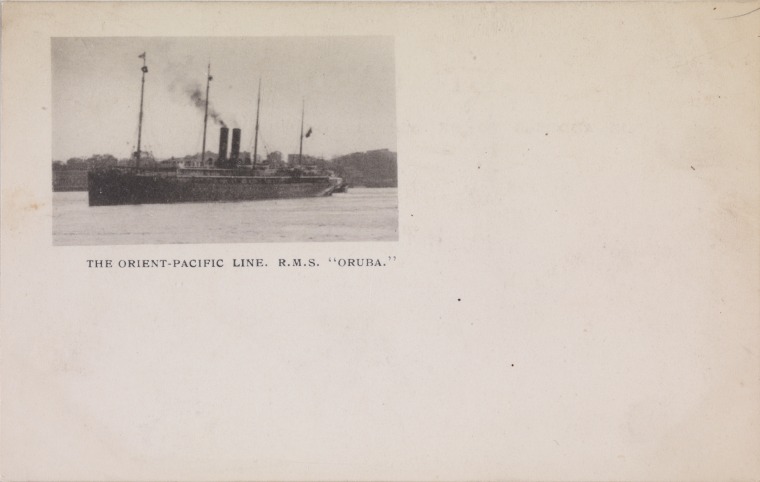 The Orient-Pacific Line, RMS Oruba - JPG 45.6 KB