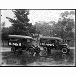 Boans Ltd service vans, Perth