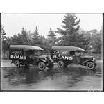 Boans Ltd service vans, Perth