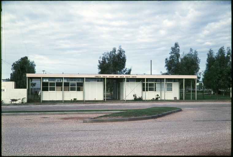 Exmouth Public Library and Child Health Centre, 15 June 1971 - JPG 117.4 KB