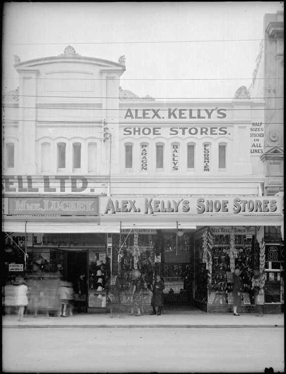 Mme Luckey Milliner and Alex Kelly's Shoe Stores, 694-696 Hay Street ...