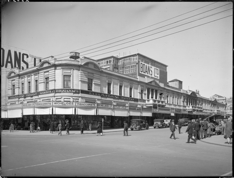 The Padbury Buildings on the eastern side of Forrest Place south from ...