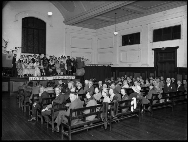 World Esperanto Congress, Rechabite Hall, Perth, 8-14 October 1929 ...