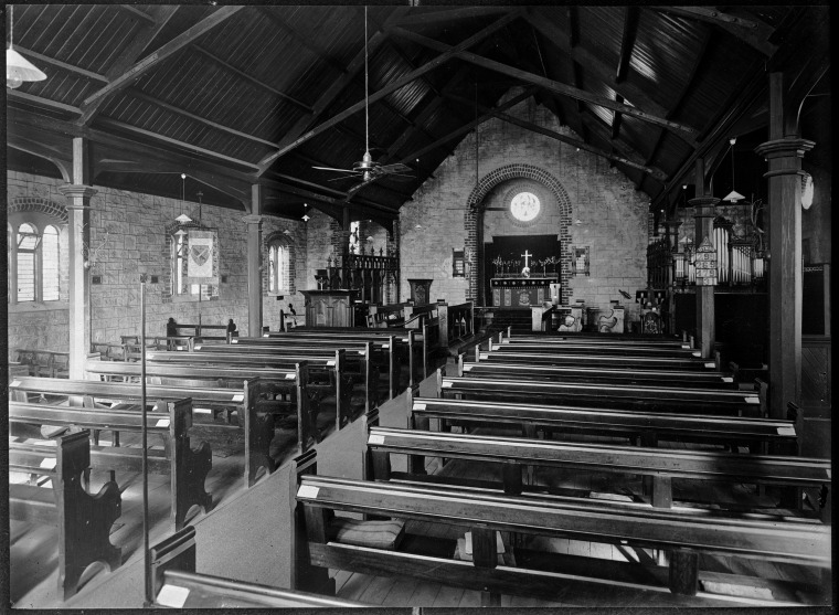 Interior of St Albans Church, Highgate. - JPG 140.3 KB