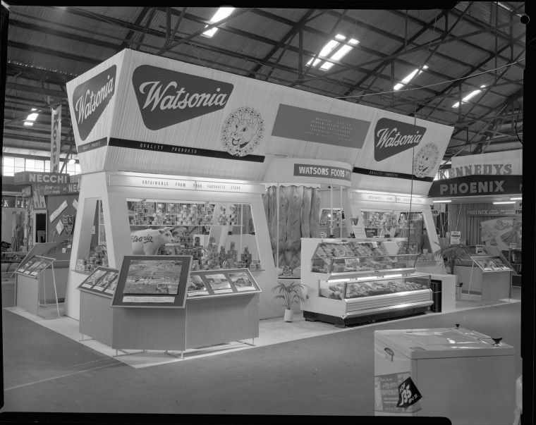 Watsons Foods Watsonia brand products displayed at the Perth Royal Show ...