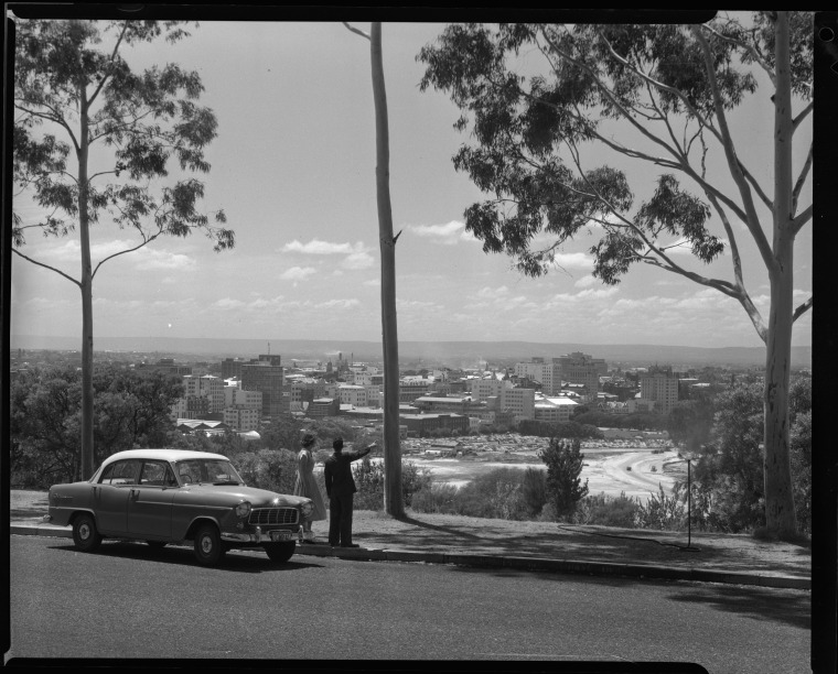 Perth from Kings Park, 10 February 1959. - JPG 141.5 KB