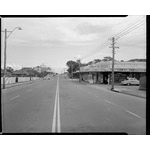 Canning Highway west from Staton Road, East Fremantle, 6 June 1959.