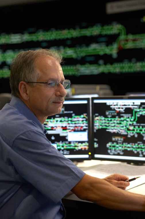 Public Transport Authority Train Control Room, East Perth, 13 February ...
