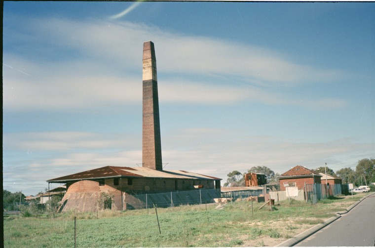 Ruins of the Maylands Brickworks in Swan Bank Road, Maylands, June 1991 ...
