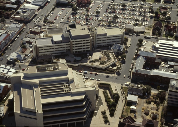 Aerial photographs of the Perth Cultural Centre and Central TAFE. - JPG ...