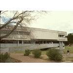 Entrance to the Social Sciences building, Curtin University.