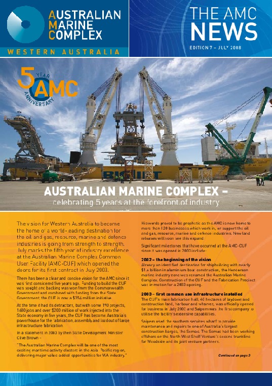 The AMC news. - PDF 1.5 MB