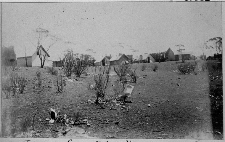 Telegraph camp, Coolgardie, W.A. - JPG 123.3 KB