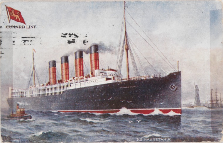 SS Mauretania. - JPG 120.5 KB