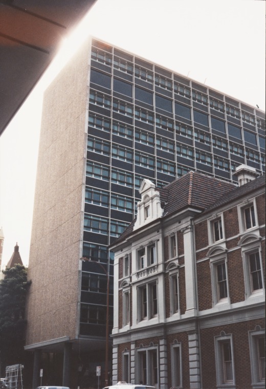 R&I Bank and Old Treasury Building, Barrack Street, Perth, March 1995 ...