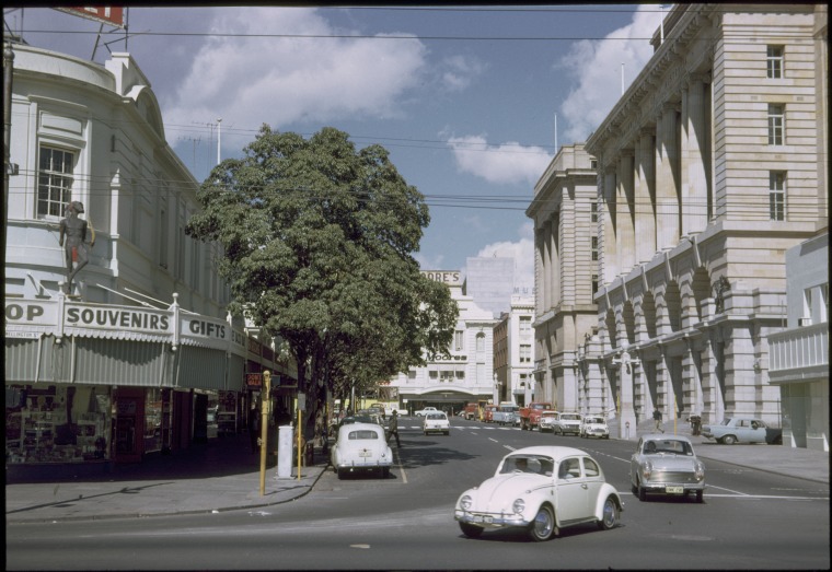 Forrest Place, Perth south from Wellington Street. - JPG 124.0 KB