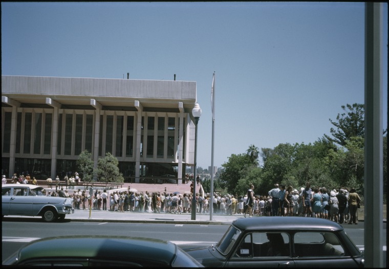 Perth Concert Hall opening day, 26 January 1973. - JPG 94.6 KB
