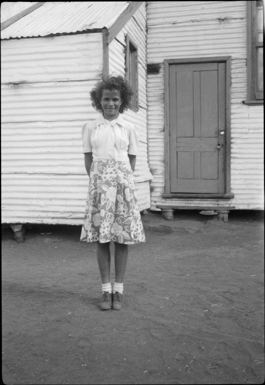 Girls at Mt Margaret Mission, 13 October 1950. - JPG 93.3 KB