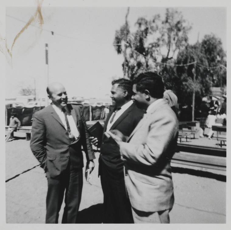 Roderick Schenk, Freddie Meredith and Morris Brownley at the 50th ...