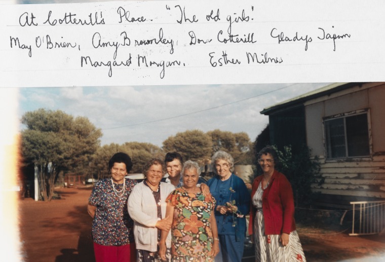 Mt Margaret Mission old girls at the Cotterill family home, Leonora ...