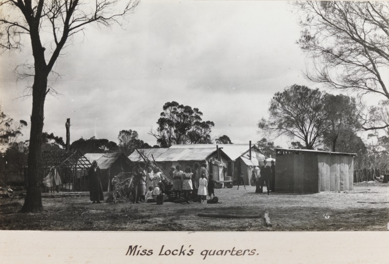 Missionary Miss Ann Lock's quarters at Carrolup Native Settlement ...