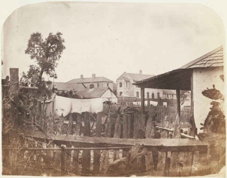 The Convent of Mercy in Howick Street from the back of Alpha Cottage in ...