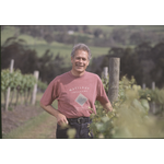 Keith Potger in his vineyard, Matilda's Meadow in Roberts Road, off ...