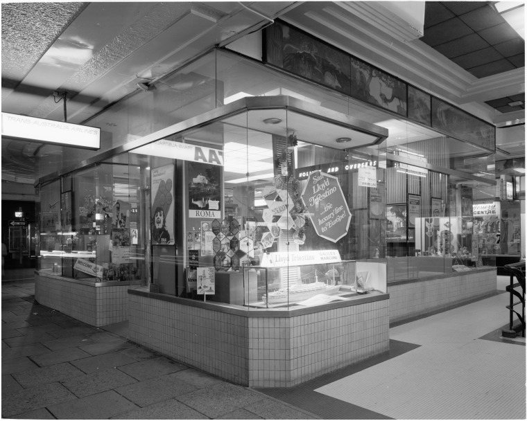 TAA offices in Gledden Arcade, Perth, July 1971. - State Library of ...