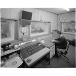 Radio station 6IX studios at Tuart Hill, August 1971.