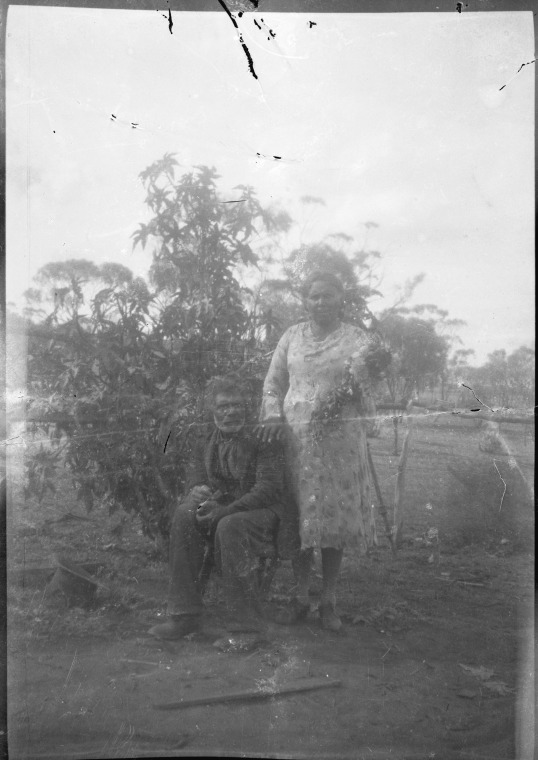 Martin and Julia Walley on their farm near Goomalling. - JPG 87.5 KB