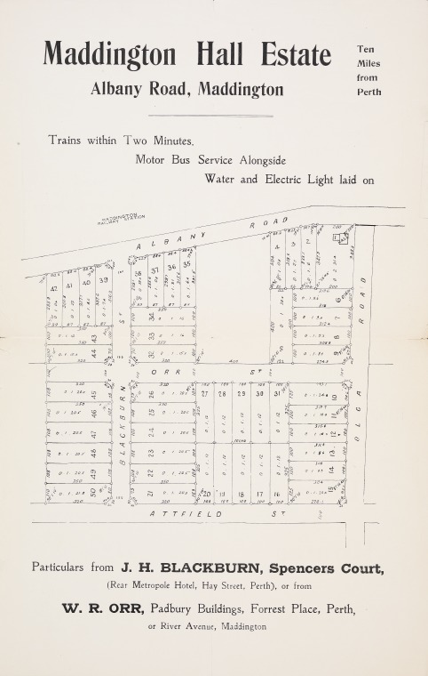 Maddington Hall Estate. - JPG 76.5 KB