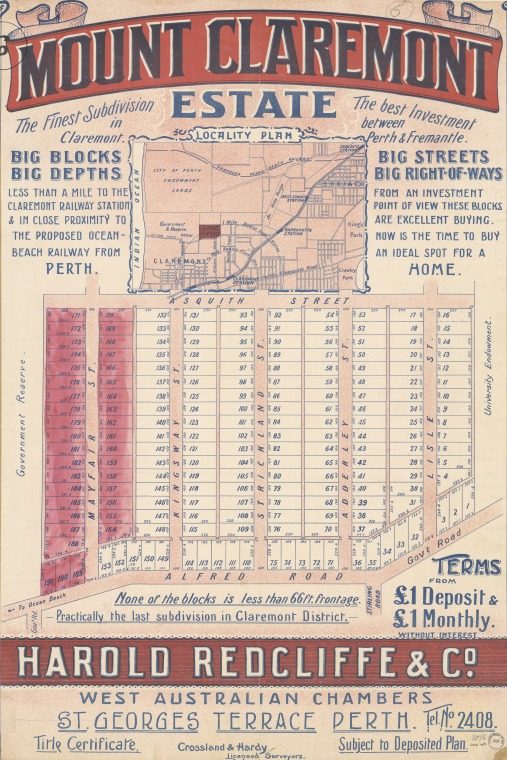 Mount Claremont Estate. - JPG 174.8 KB