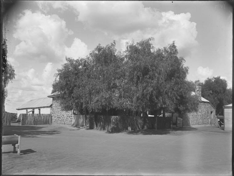 Yuin Station homestead. - JPG 104.6 KB