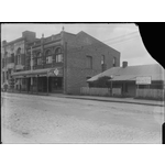 Perth Telephone Exchange, empty shops, Barratts Lane entrance and an ...
