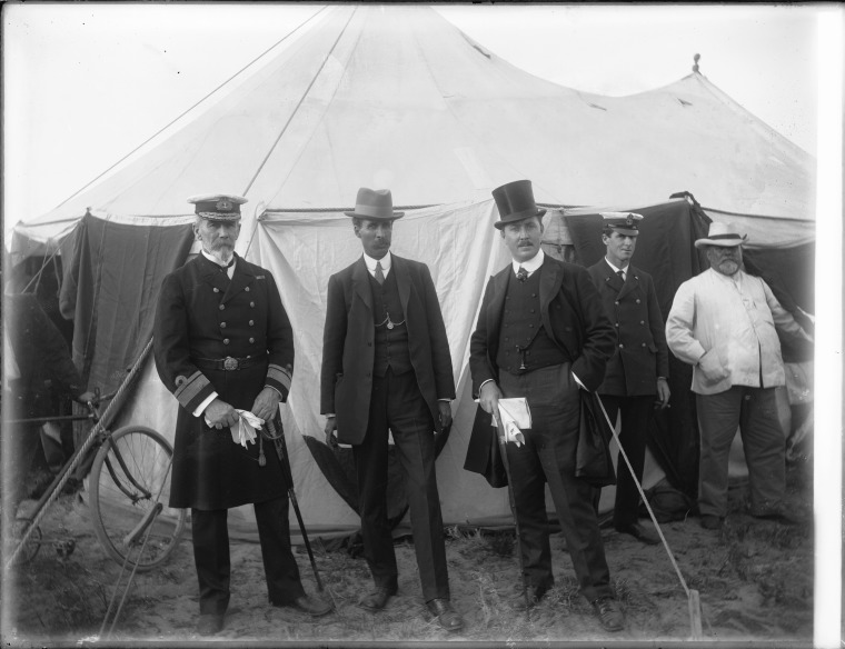 Official opening of Henderson Naval Base, Cockburn Sound, 7 May 1913 ...