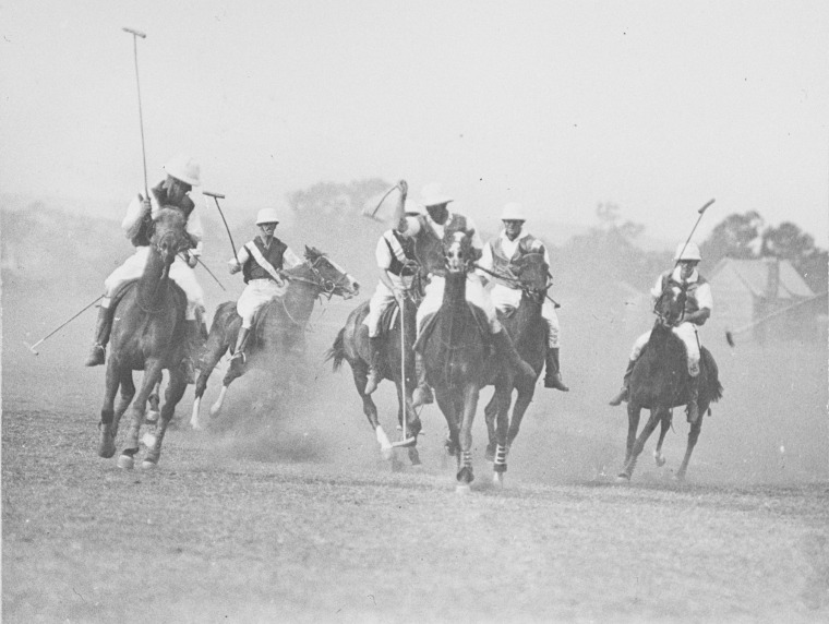 Narrogin vs Mingenew polo match for the Gooch Cup played at South Perth ...
