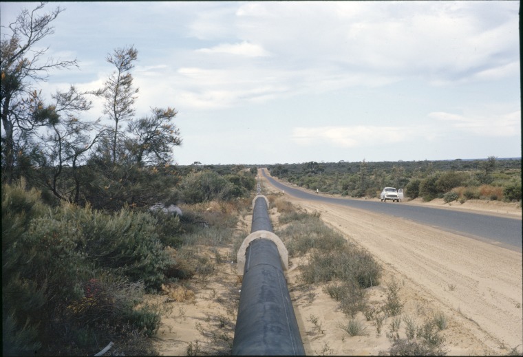 Great Eastern Highway and Goldfields Water Scheme, 12/11/63. - JPG 110.8 KB