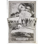 A souvenir of the first Hun machine brought down by 1st Sqdn Austn ...